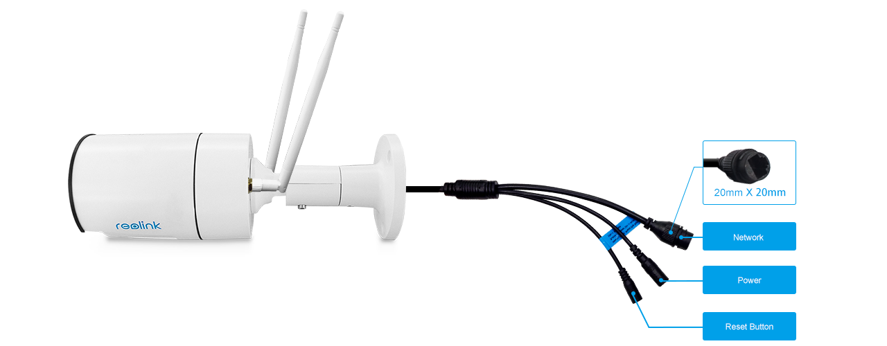 Reolink RLC-410WS 4MP Wifi Security IP Camera - Reolink Store